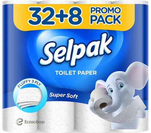 Selpak Professional Toilet Paper - Orange Packaging UK